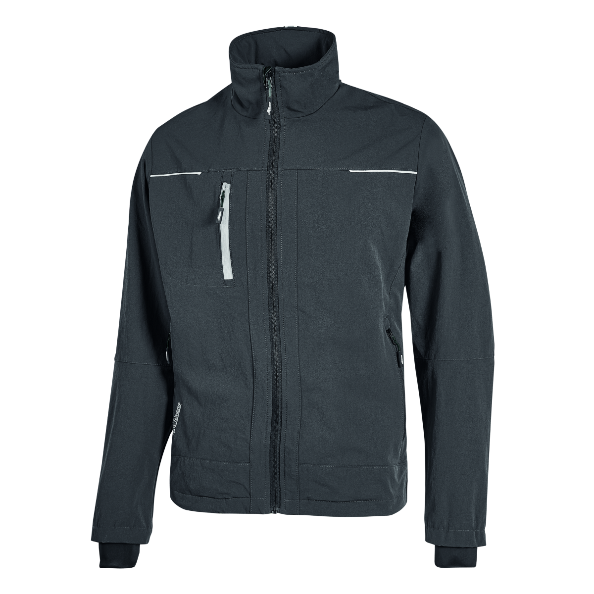 Jakna softshell PLUTON siva - U-Power | Trezor Volga
