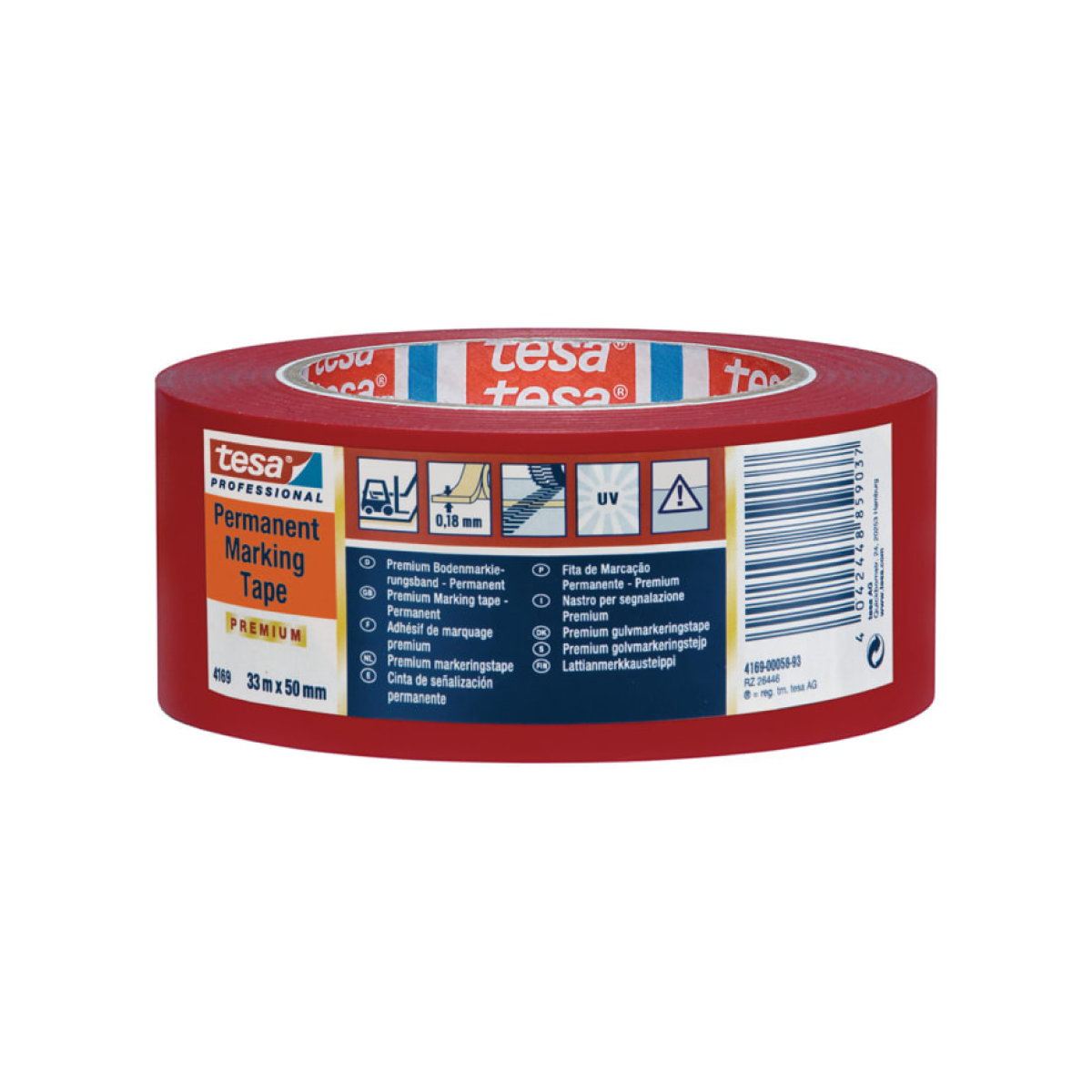 Traka za trajno obeležavanje 55m X 3m 04169 - Tesa | Trezor Volga