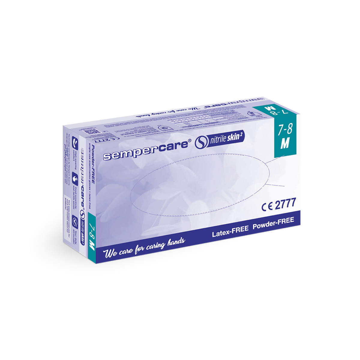 Jednokratne nitrilne rukavice SEMPERCARE SKIN 2 - Semperit - PAK 1/200 ...